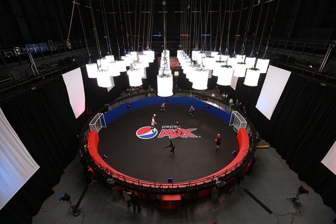 Pepsi Max Volley 360 Production Case Study - New World Designs