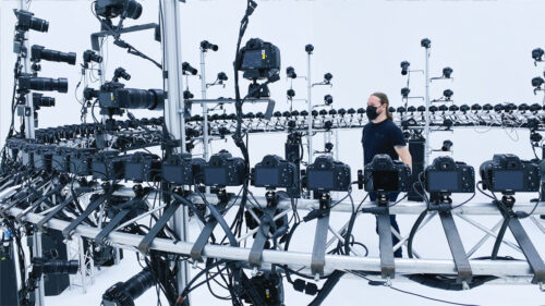 Full Body Photogrammetry Scanning - TV/Film Hire, VFX, Bullet Time Specialists